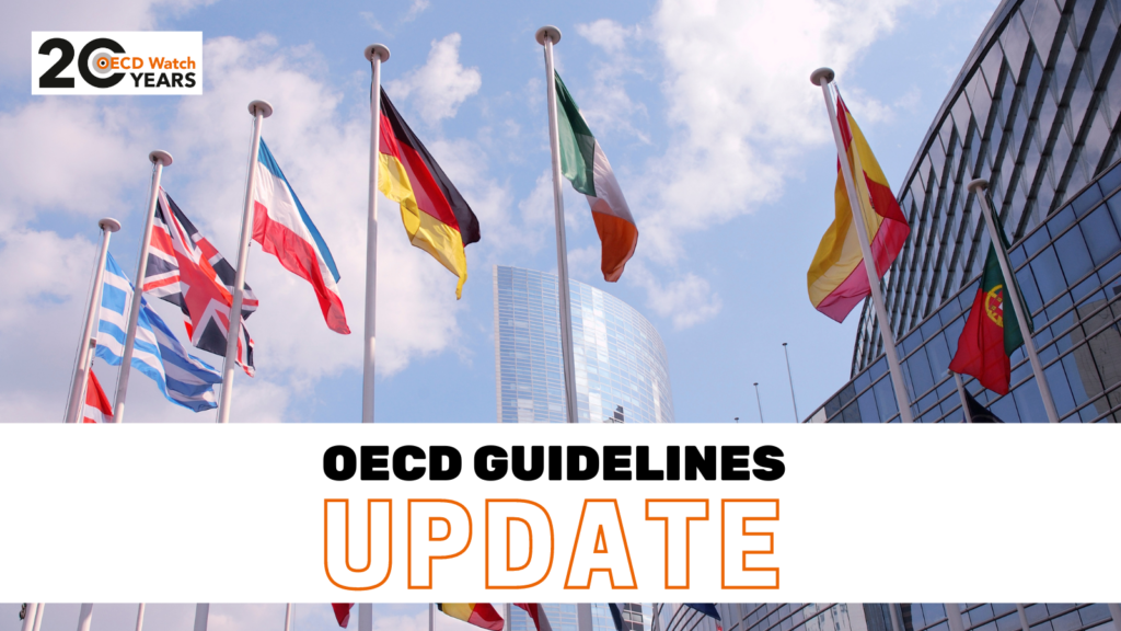 2023 update of the OECD Guidelines: OECD Watch’s role in the 2020-2023 ...