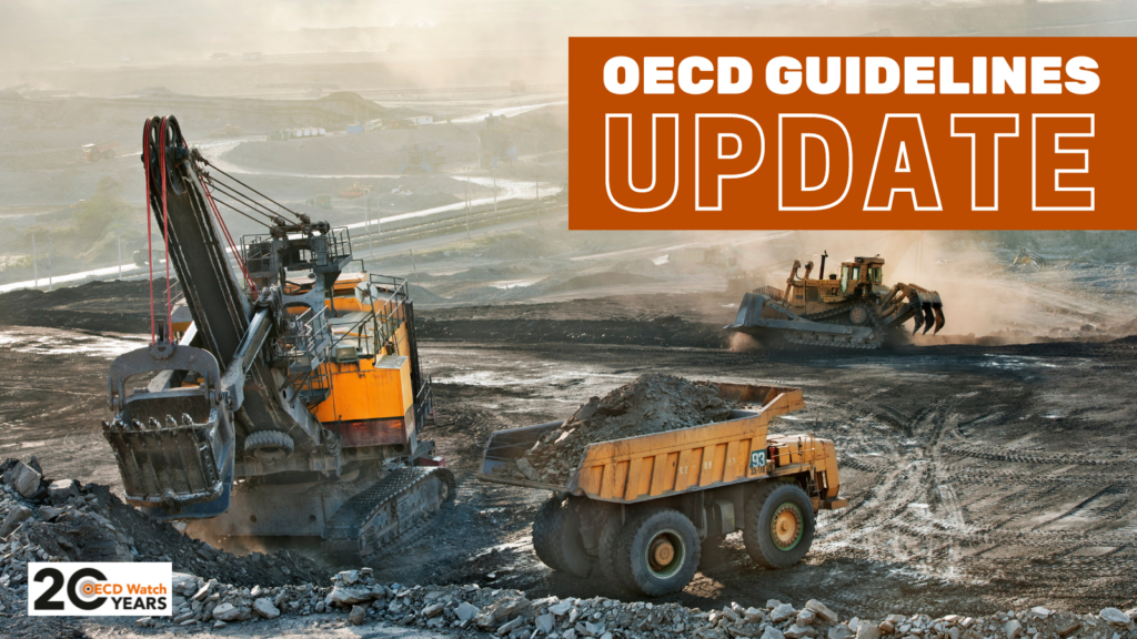 Challenging mining corporations at the international level: The role of the updated OECD ...