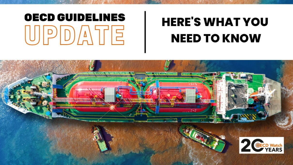 Strengthening the OECD Guidelines - OECD Watch