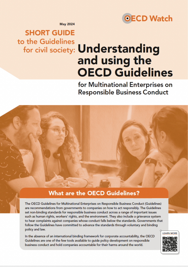 2023 Update of the OECD Guidelines Archives - OECD Watch