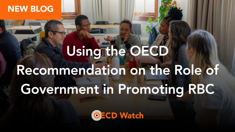 Using the OECD Recommendation on the Role of Government in Promoting ...